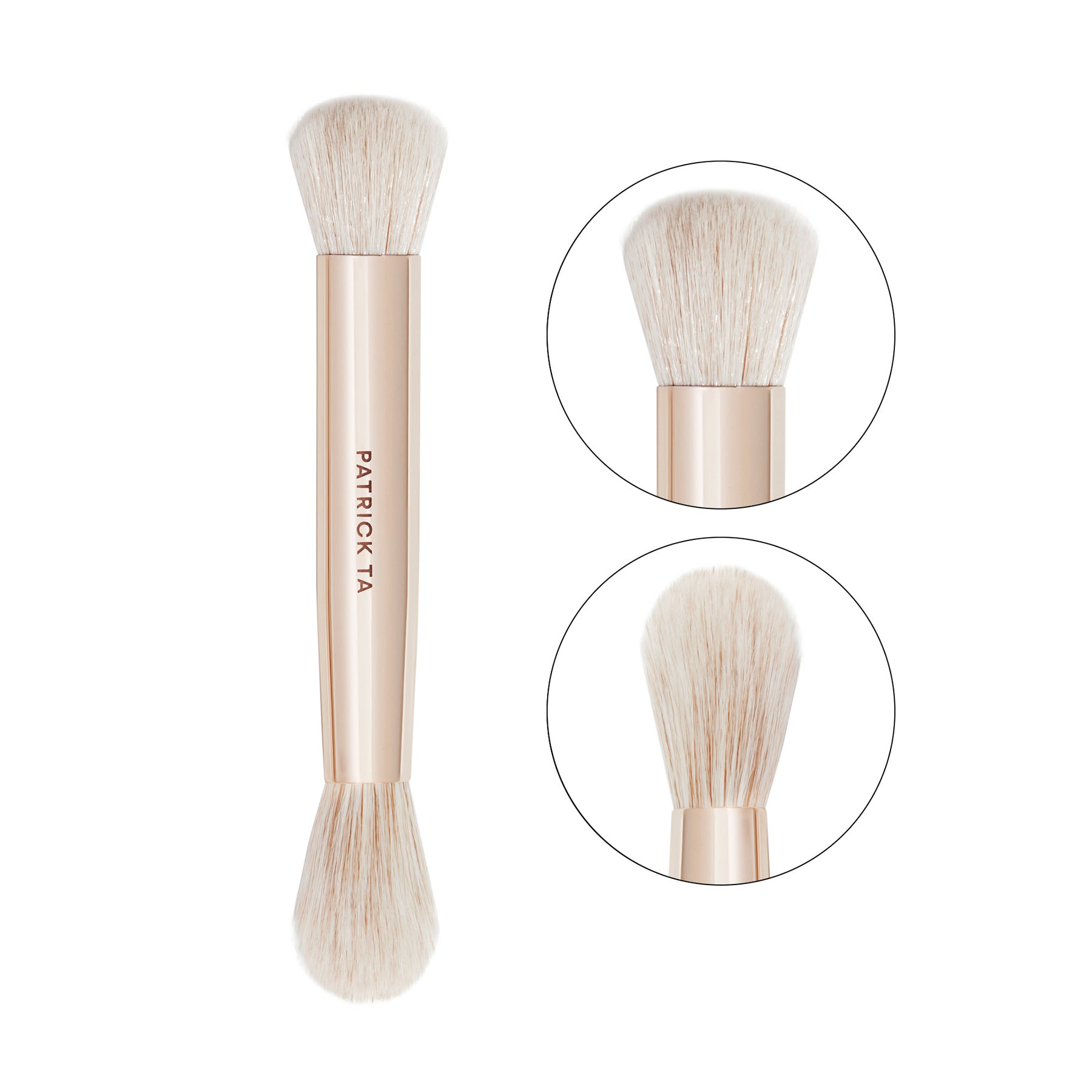 Patrick Ta Dual-Ended Complexion Brush № 2 - Duo Blending and Powder ...