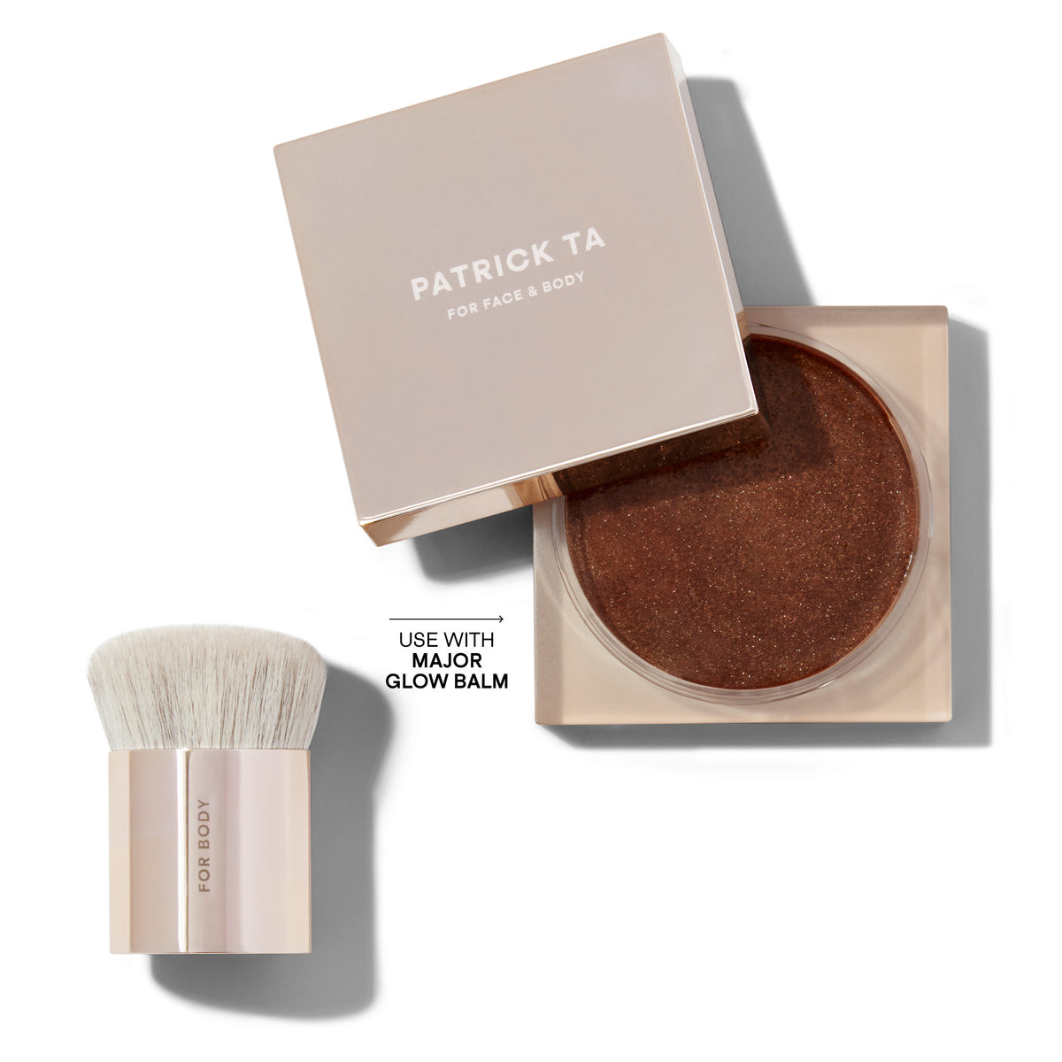 Patrick Ta Body Brush - Artistry Body Brush for a Shimmer Application
