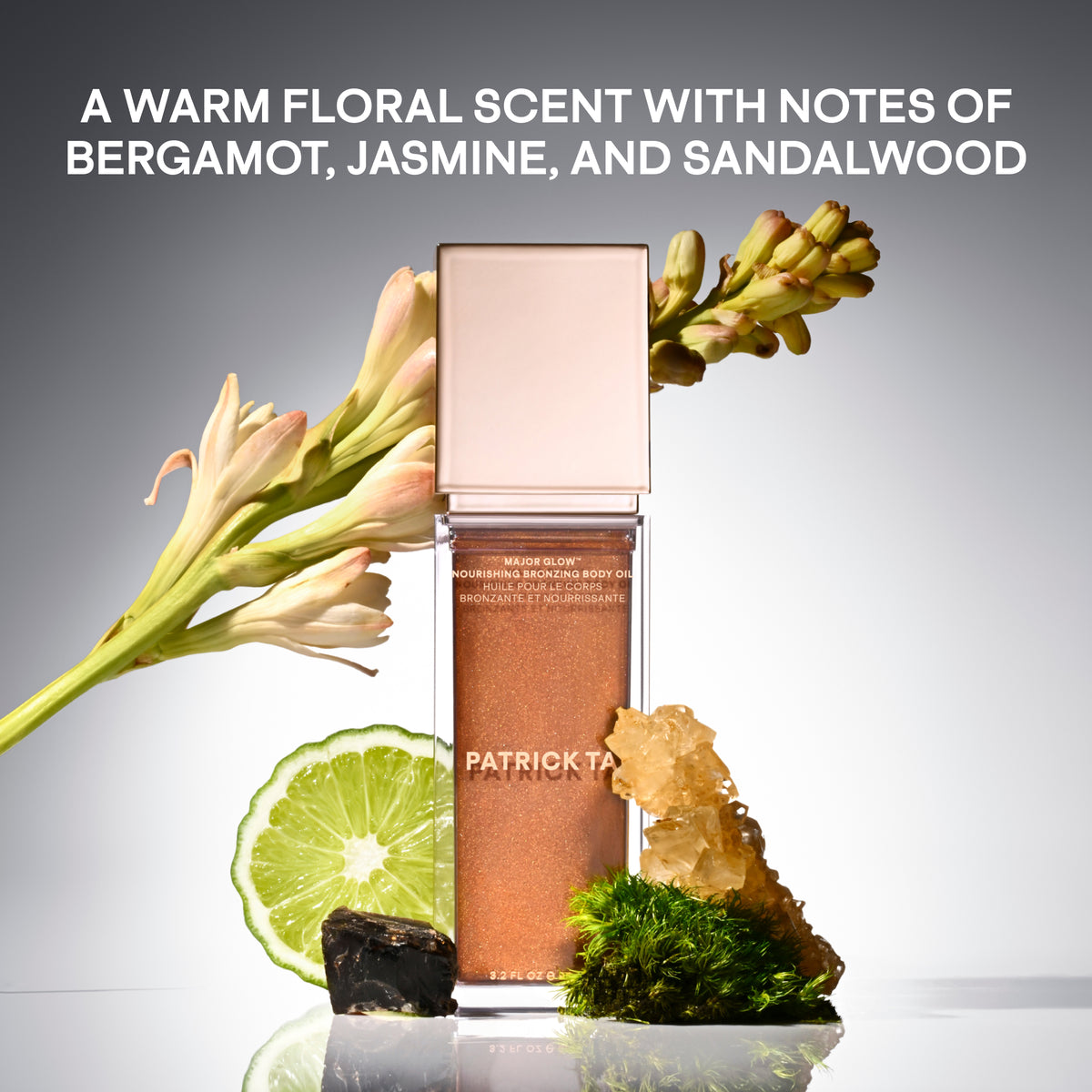 Major Glow Nourishing Bronzing Body Oil - Bronze Body Glow & Shimmer ...