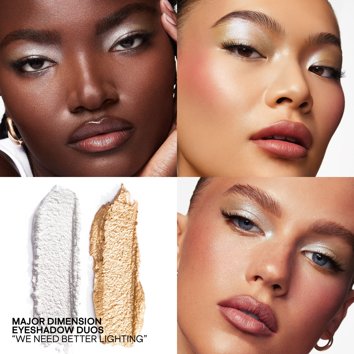 Patrick Ta Major Dimension Eyeshadow Palette - Neutral Cream, Matte and ...